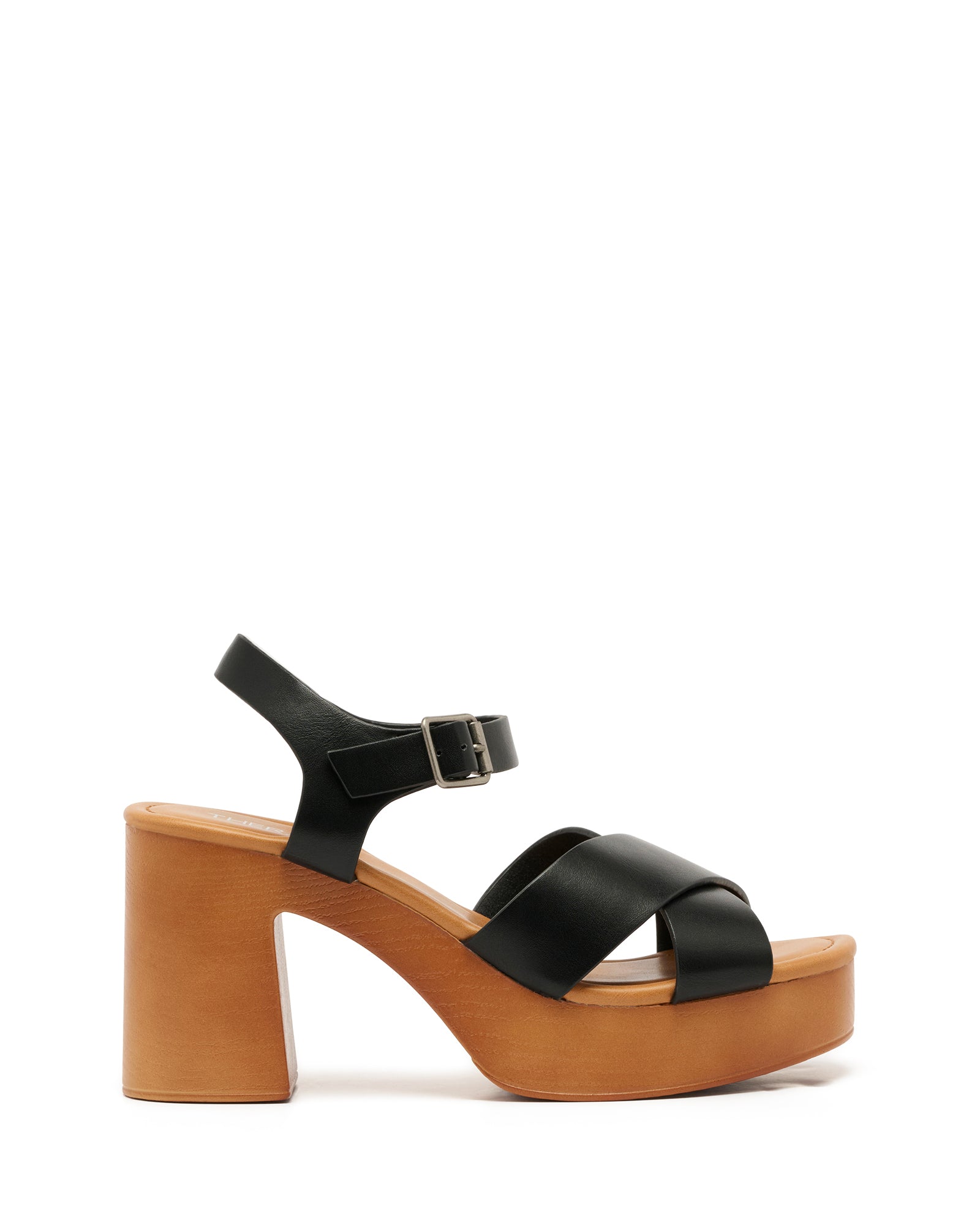 Brynn Clog Heel Black – Therapy Shoes