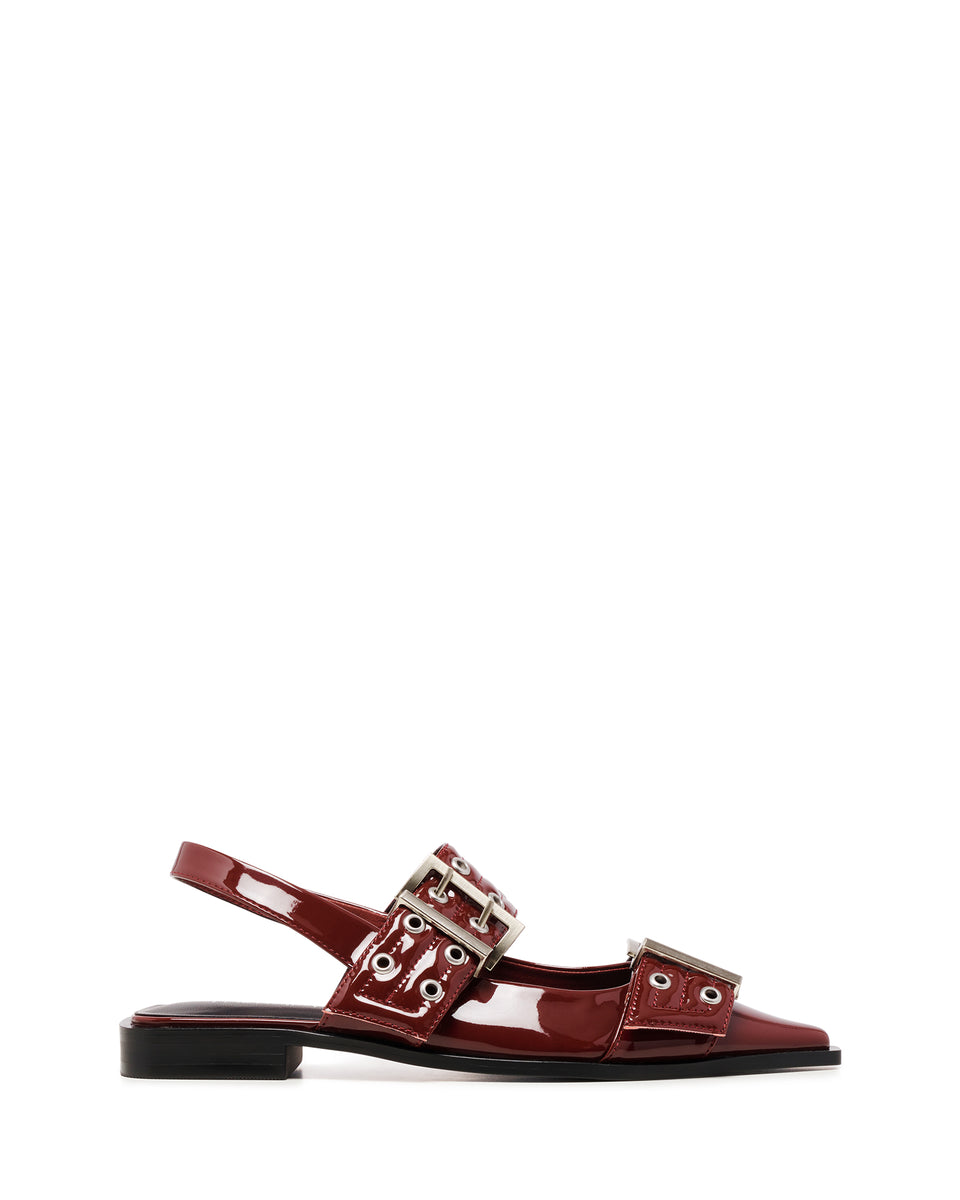 Matilda Cherry Patent *FINAL SALE* – Therapy Shoes